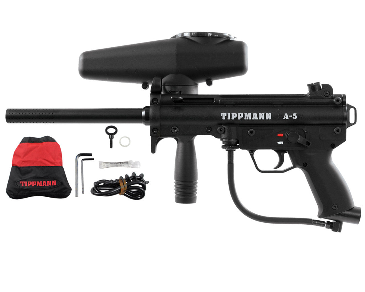 Tippmann A5 Semi Auto Paintball Marker - Black